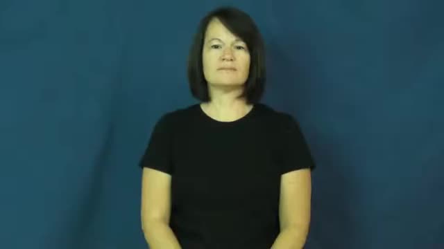 American Sign Language ASL Video Dictionary - precede